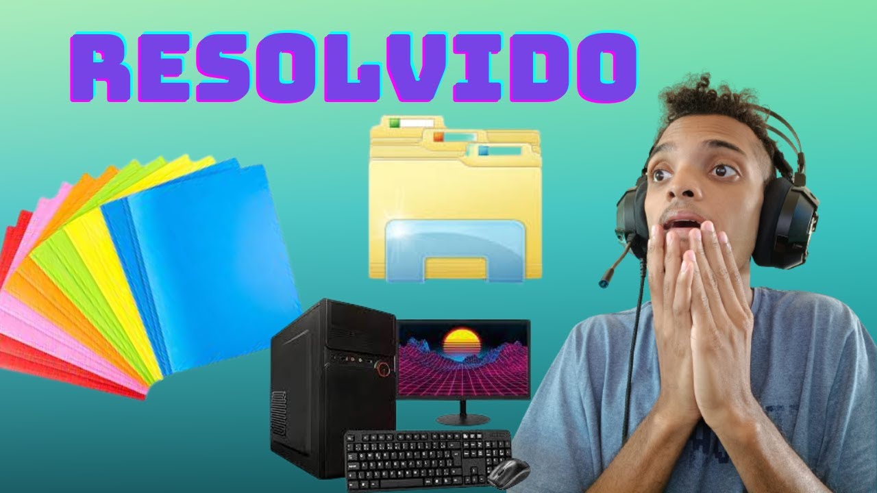 Como fazer e utilizar pastas no seu pc !! (siga o tutorial) - YouTube