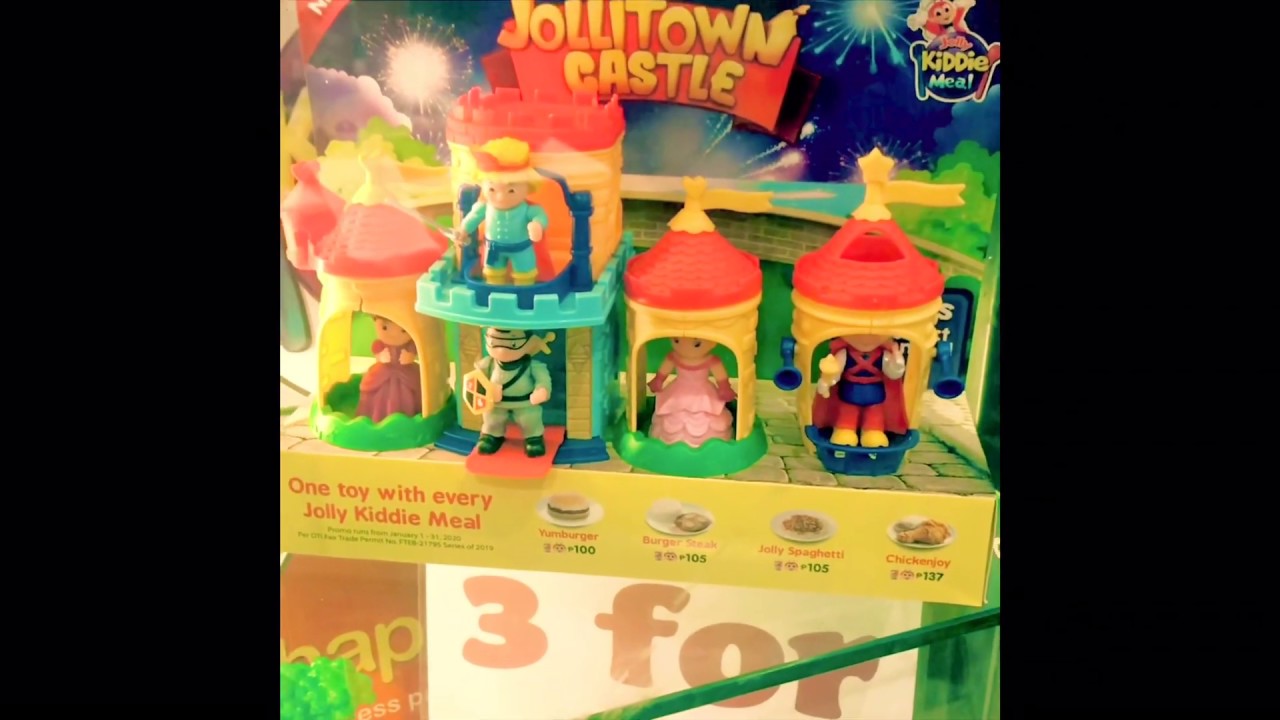 UNBOXING | Jollibee Kiddie Meal Toys: Jollitown Castle - YouTube