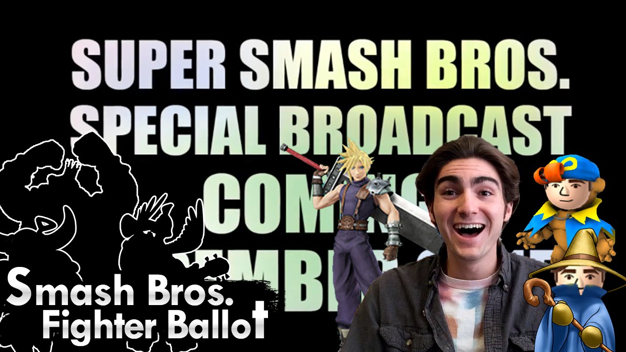 Smash Bros FINAL Presentation Predictions - Smash Ballot, Cloud, Mii ...