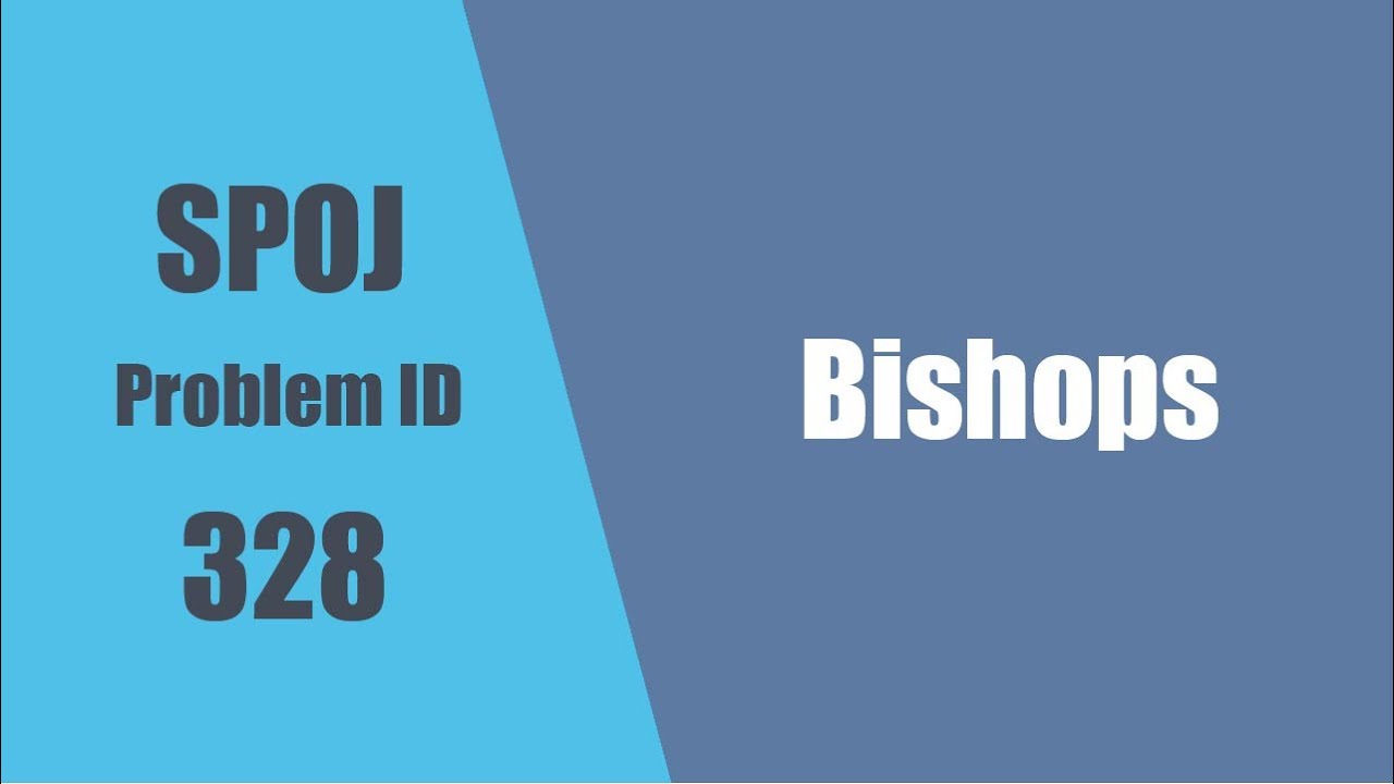 SPOJ ID: 328 | Bishops | Solution using Python - YouTube
