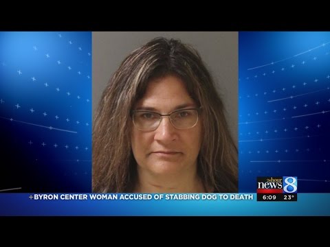 Police: Woman killed dog with butcher knife