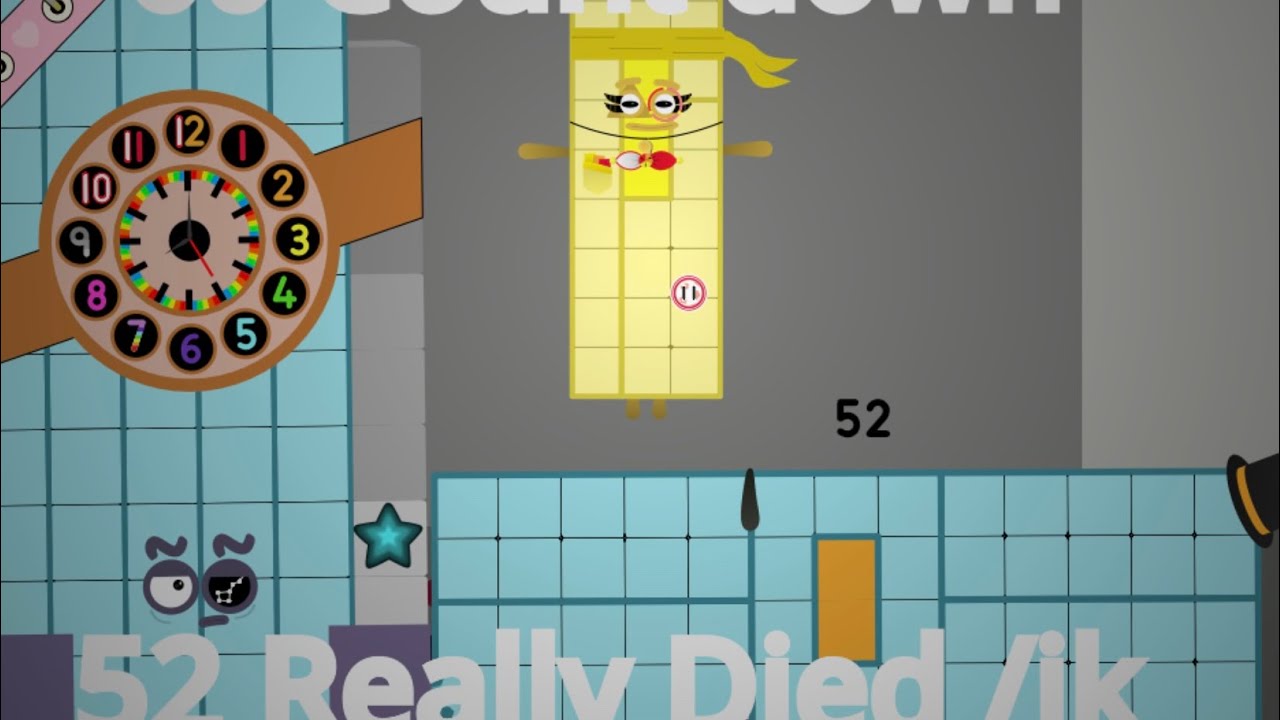 60 Second Countdown But numberblocks (Read the description) - YouTube