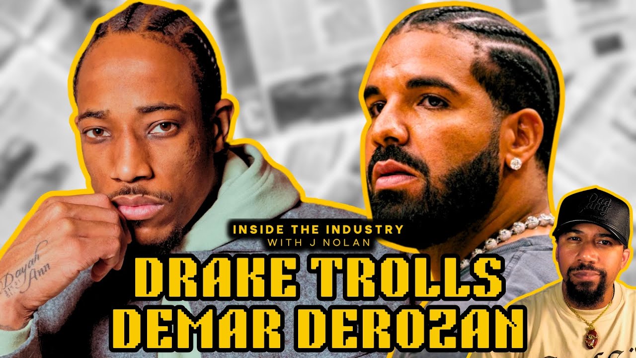 Drake Trolls NBA Star Demar Derozan in Toronto - YouTube