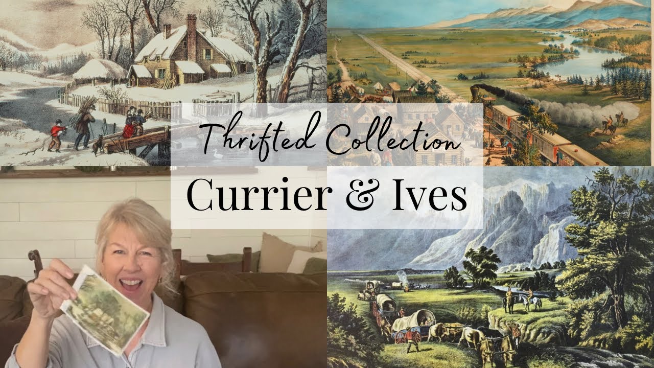 Why We Love Currier & Ives - the History, Intrigue and my Personal ...