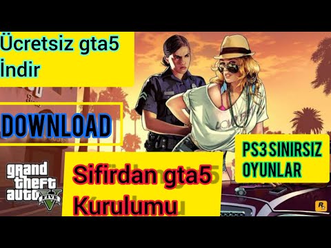 ps3 gta5 indir basit kurulum / ücretsiz gta5 indir ps3 oyunları
