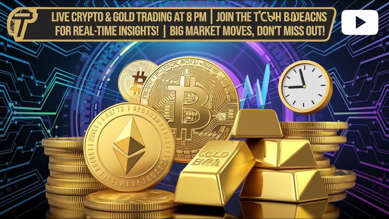 The Tech Trader Live Stream crypto trading Btc trading - YouTube