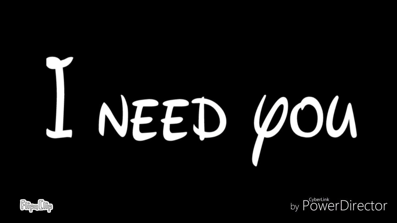 I need you meme #flipaclip (my first meme on the channel) ft. Flowey ...