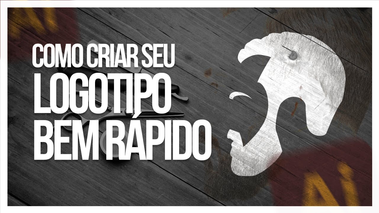 Como CRIAR UMA LOGO de forma simples | Tutorial Illustrator - YouTube
