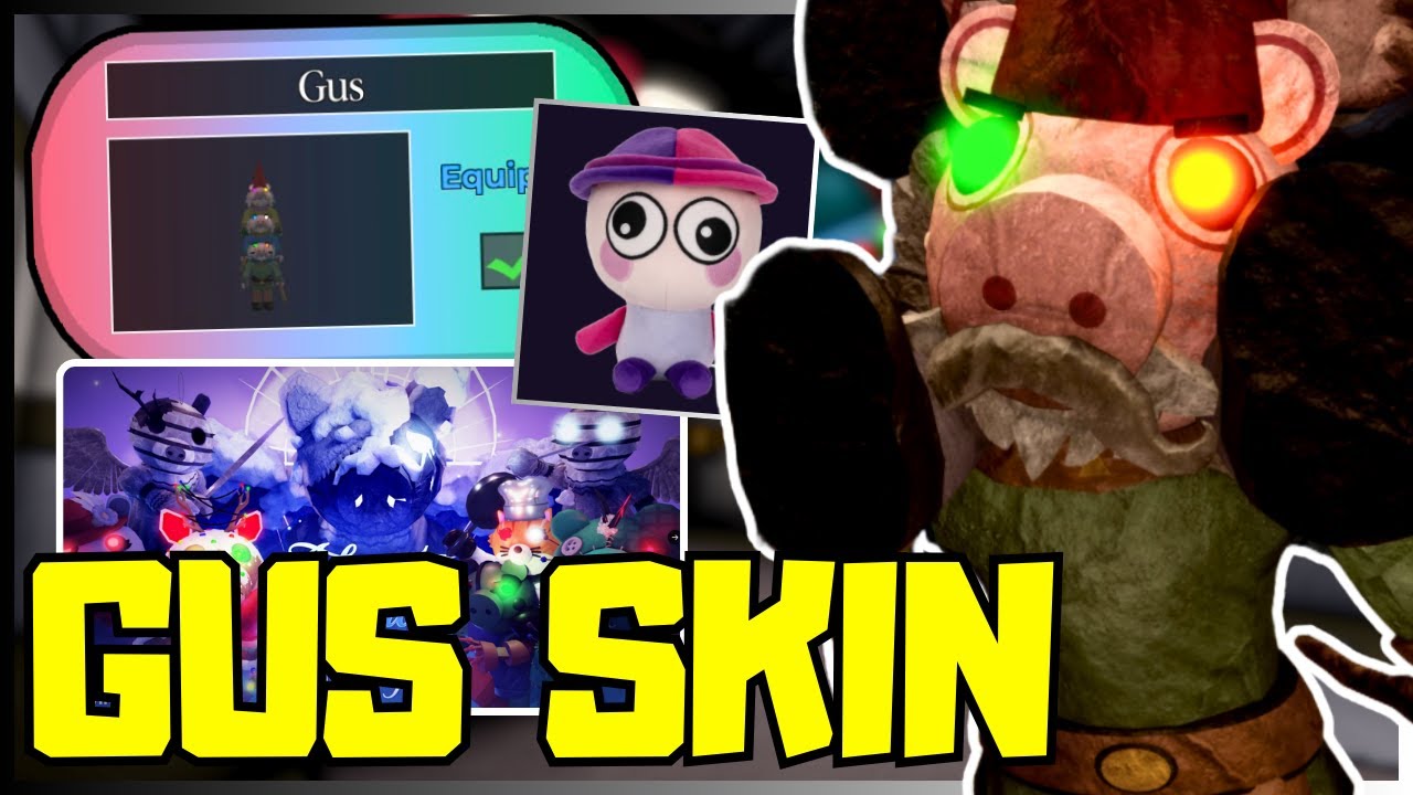 NEW GUS SKIN IN PIGGY.. + ANGEL SKINS CHANGED.. + NEW MERCH SHOP ...