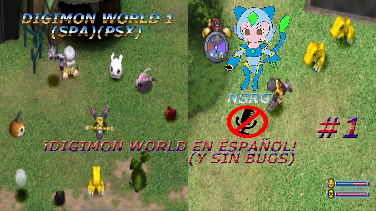 1-¡Digimon World En Español! (Y Sin Bugs)(Digimon World 1)(SPA)(PSX ...