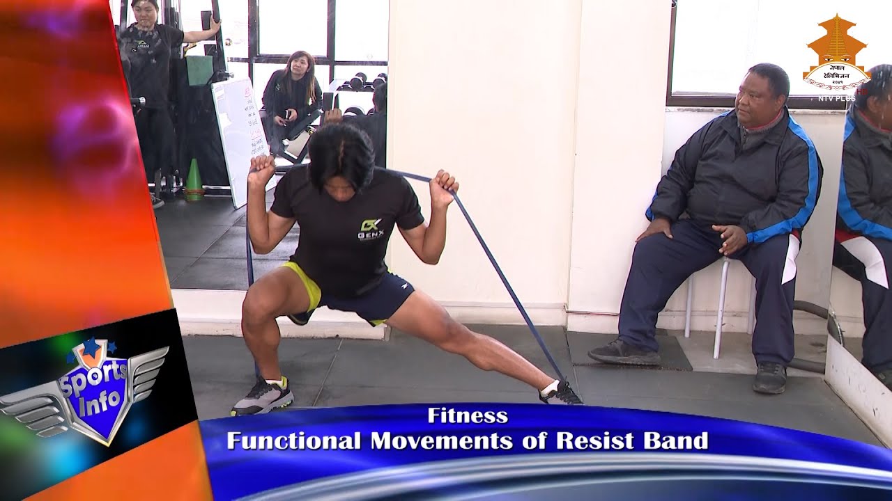 Fitness - Functional Movements of Resist Band | SPORTS INFO | 2080-12 ...