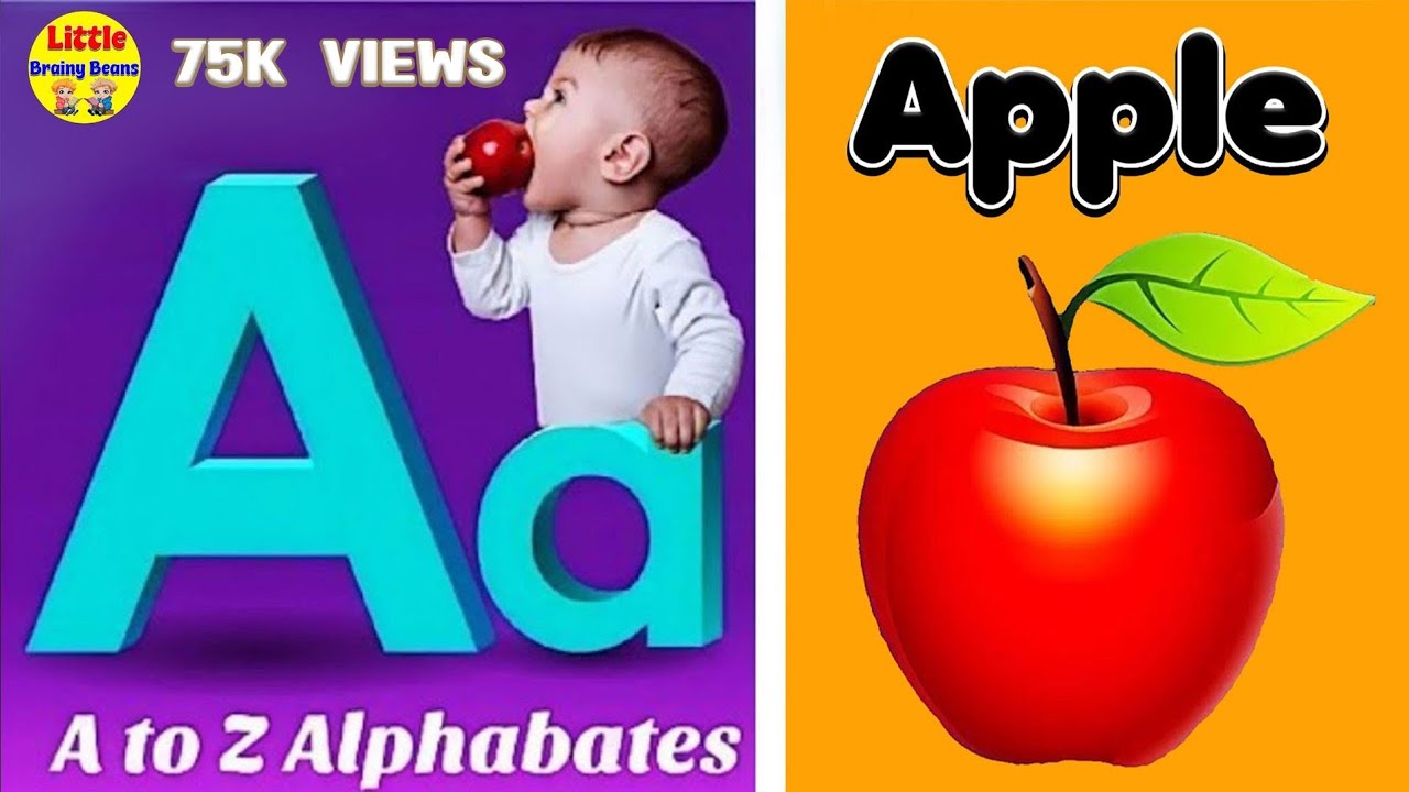 ABC Song for Kids 🎶| A for Apple 🍎B for Baby👶& More | ABC song nursery ...