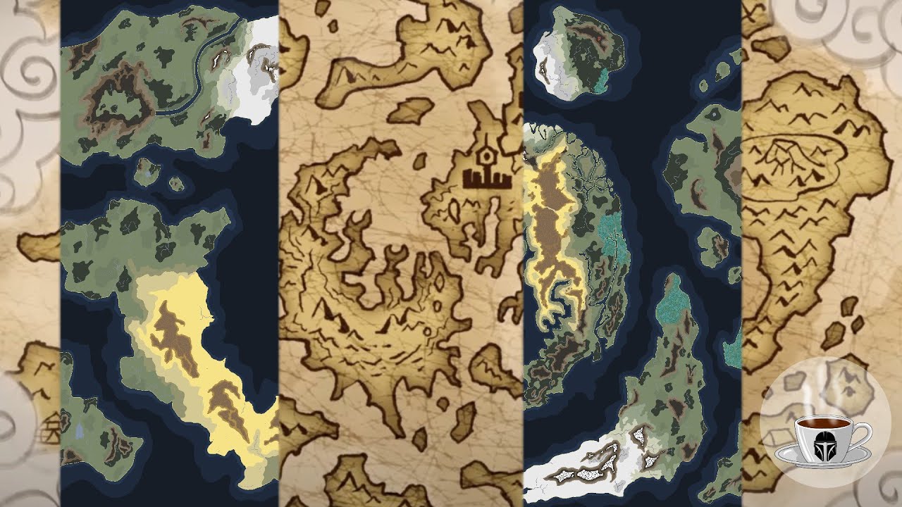 Remasterizando el mapa de NinjaGo (Speed Paint) - YouTube