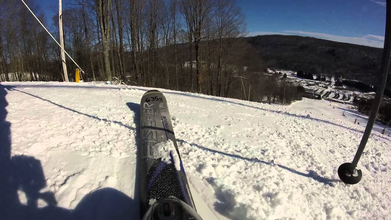 Labrador Mountain GoPro Skiing 1 - YouTube