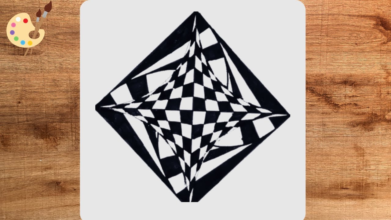 How to Draw an Optical Illusion | The Easy Way - YouTube