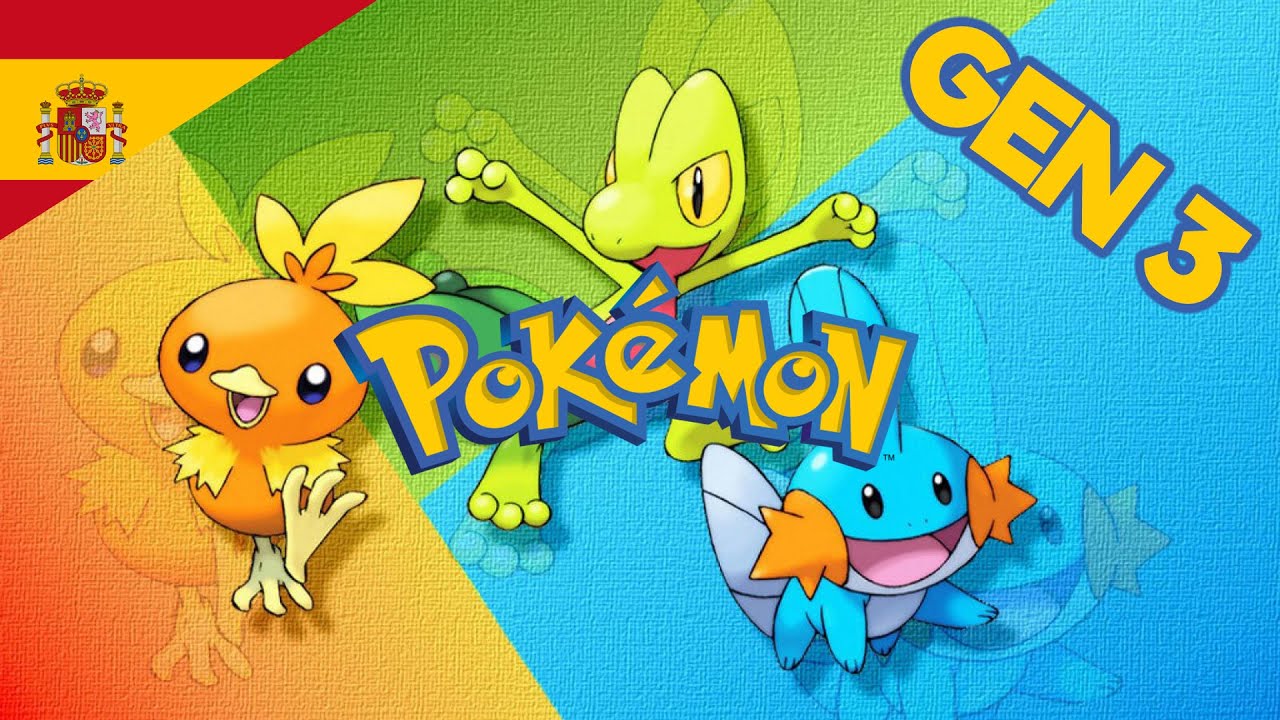 Todos los Pokémon de la Generación 3 (252-386) - YouTube