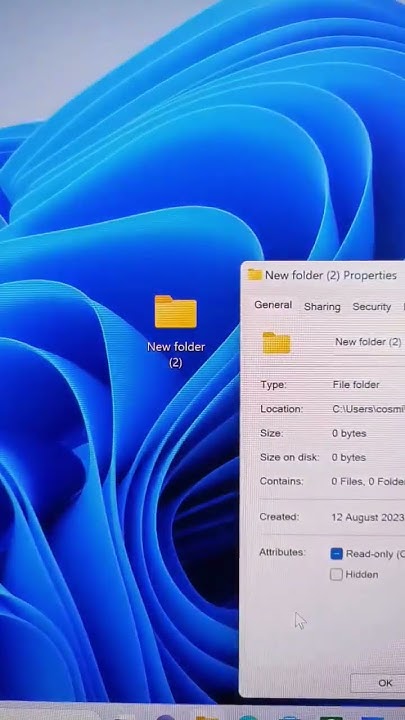 How to change folder icon in windows 10/11 #shorts #icon #folder # ...