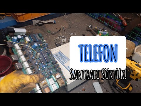 İkinci El Telefon Santrali Söktük içinde Neler Çıktı? Hurdam Ne Kadar Tutar?