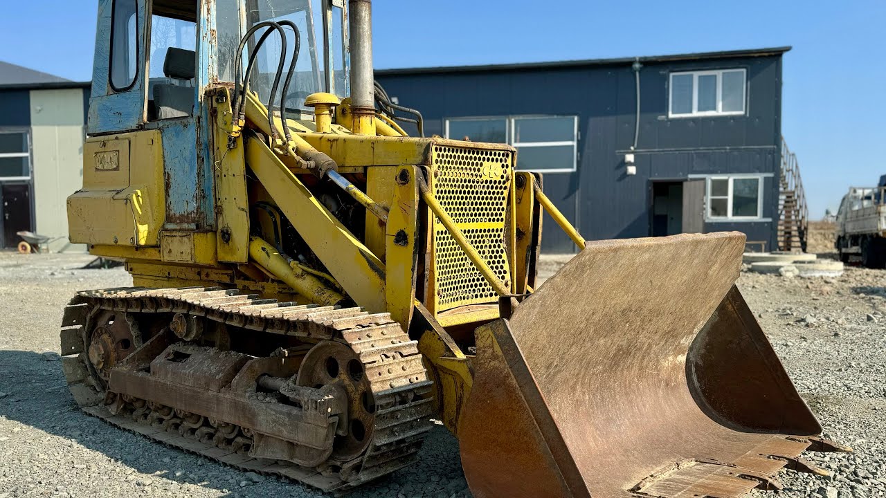 Бульдозер - погрузчик Komatsu D31S в продаже♻️ VL-AM.ru - YouTube