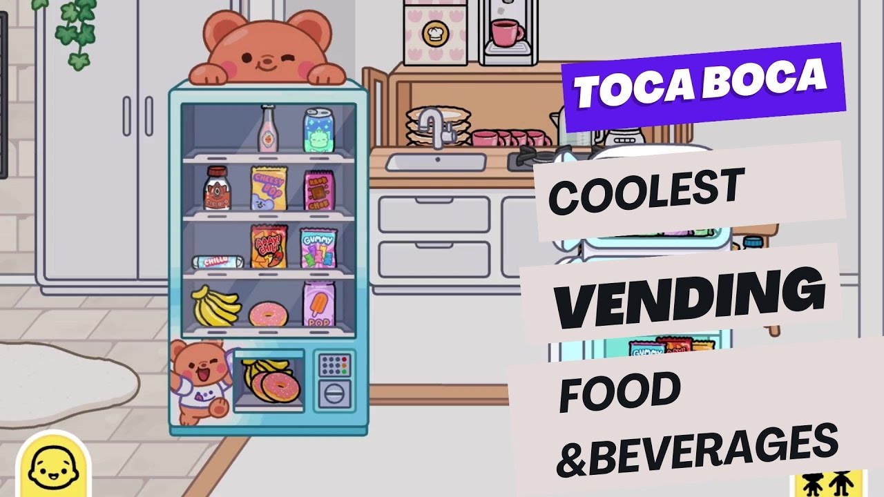 Unlock the Coolest Beverage Vending Machine in Toca boca ! What's ...