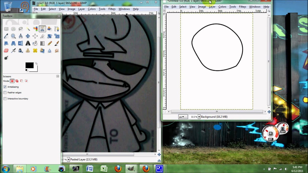How to Design a Character on the Computer for free no photoshop - YouTube