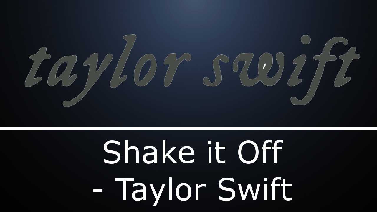 Shake it Off - Taylor Swift│CZ/ENG TEXT - YouTube