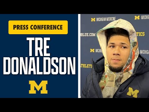 Tre Donaldson Previews Michigan Basketball Against Purdue, Discusses ...