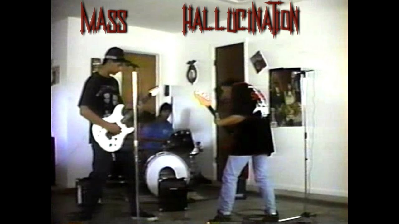 Mass Hallucination 1993 garage practice clip 1 - YouTube