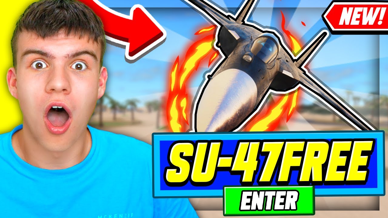 *NEW* ALL WORKING SU-47 JET UPDATE CODES FOR MILITARY TYCOON! ROBLOX ...