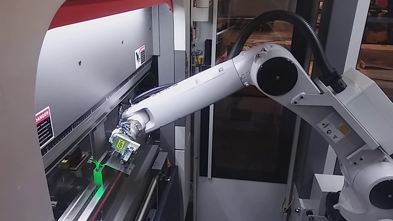 Mobile Bending Robot Parts - YouTube