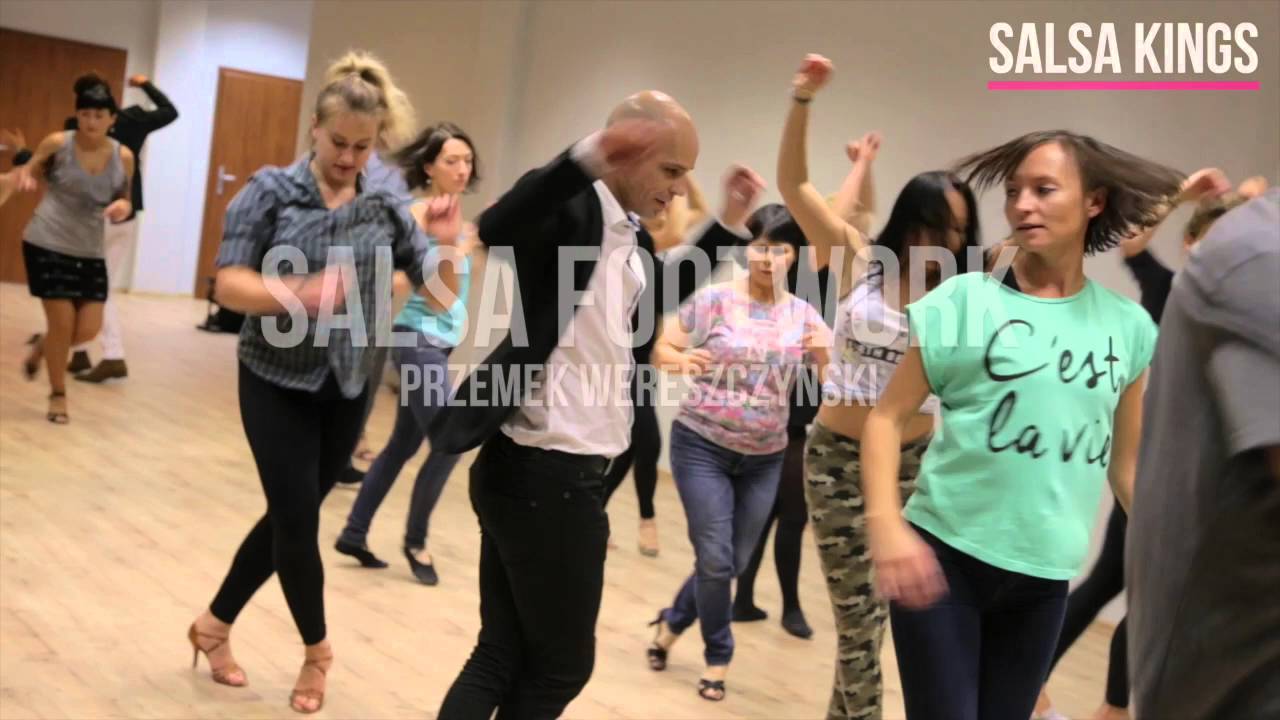Salsa Footwork - YouTube