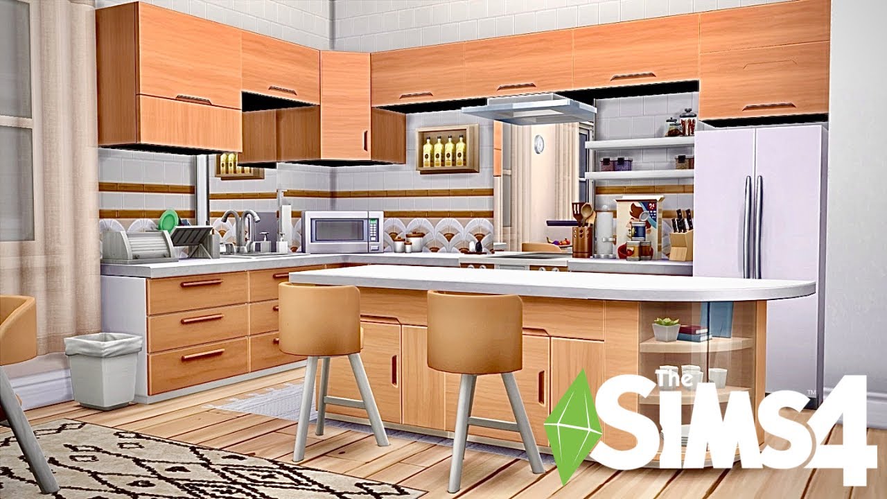 Neutral 2 Bedroom Apartment | The Sims 4 - Speed Build (No CC) - YouTube