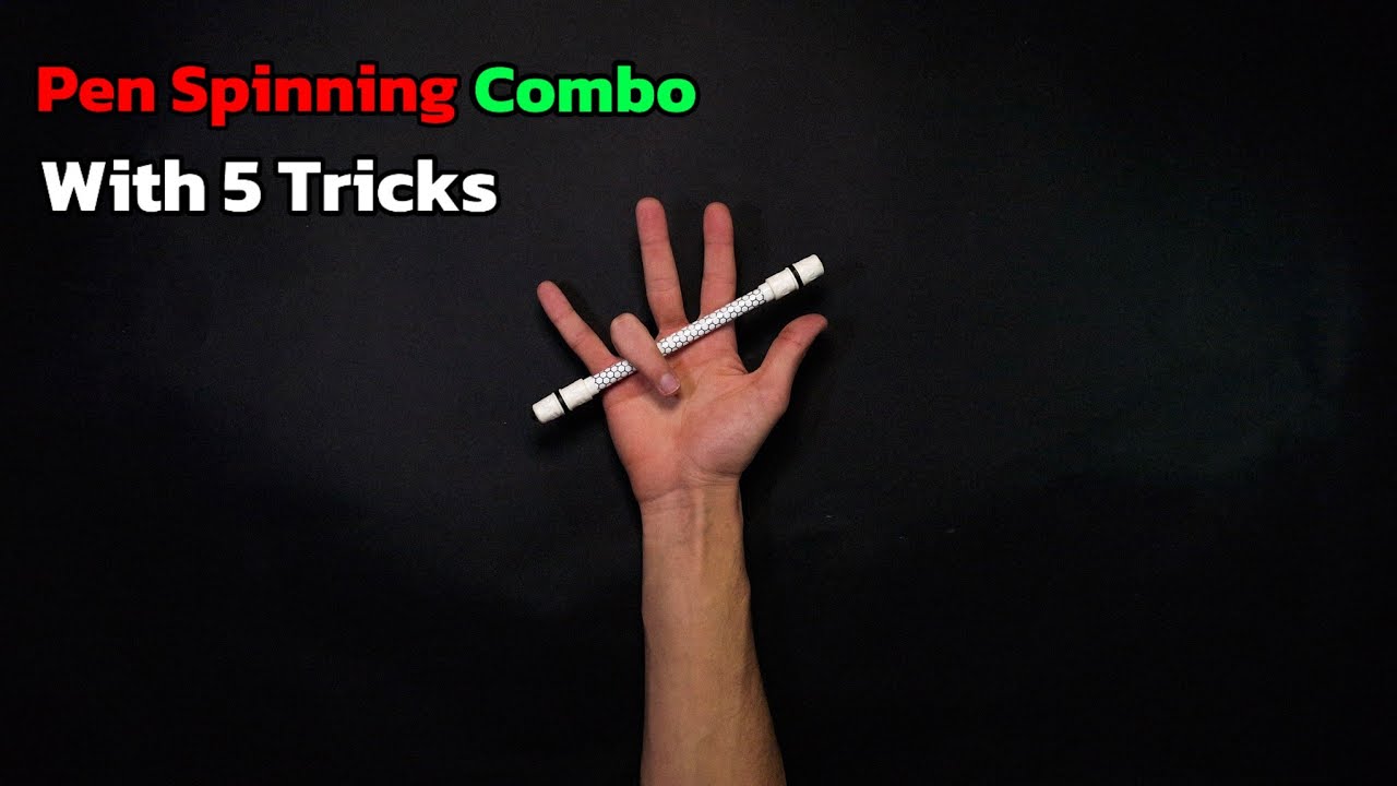 Pen Spinning Combo TUTORIAL - YouTube