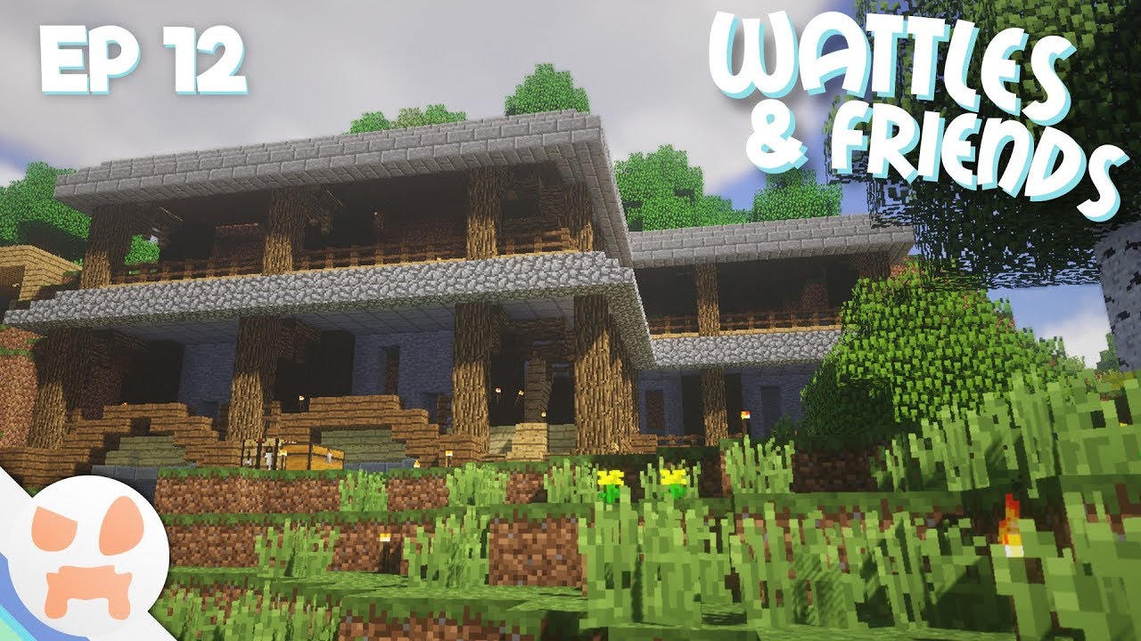 COMMUNITY HOUSE | wattles & friends smp ep 12 - YouTube