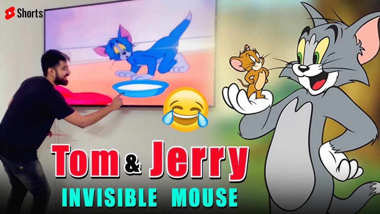 Tom & Jerry 😂 Invisible Mouse ~ Superpower Invisibility # ...