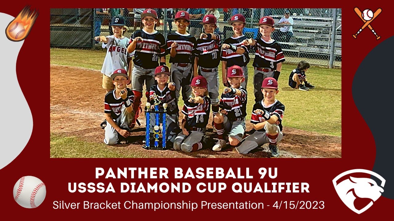 Panther Baseball 9u wins USSSA Diamond Cup Qualifier Silver Bracket, 4 ...