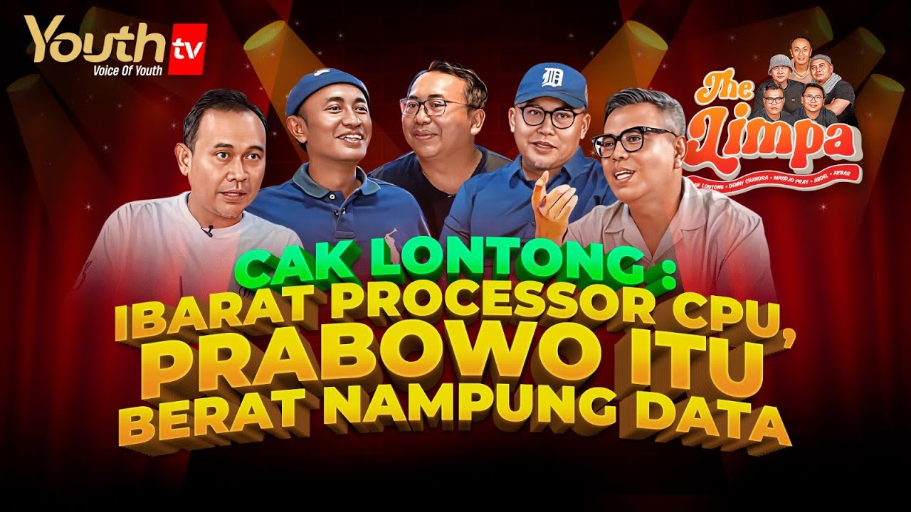 CAK LONTONG : IBARAT PROCESSOR CPU, PRABOWO ITU BERAT NAMPUNG DATA ...