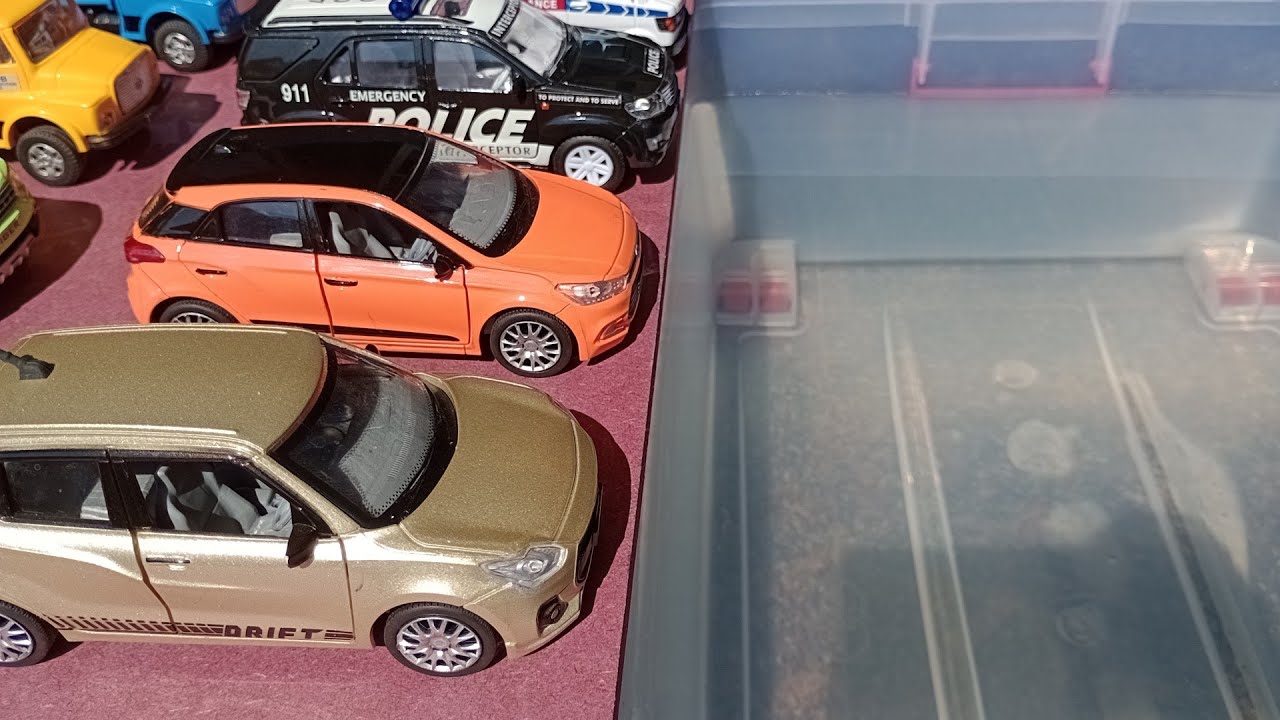 Cars Falling in Water - Model Cars Going Down the Water - YouTube