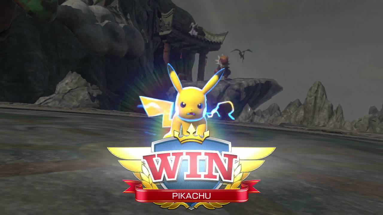 Pokken Tournament: Pikachu - First time on ranked - YouTube