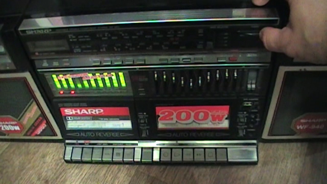 SHARP WF- 940 Japan с флешкой - YouTube
