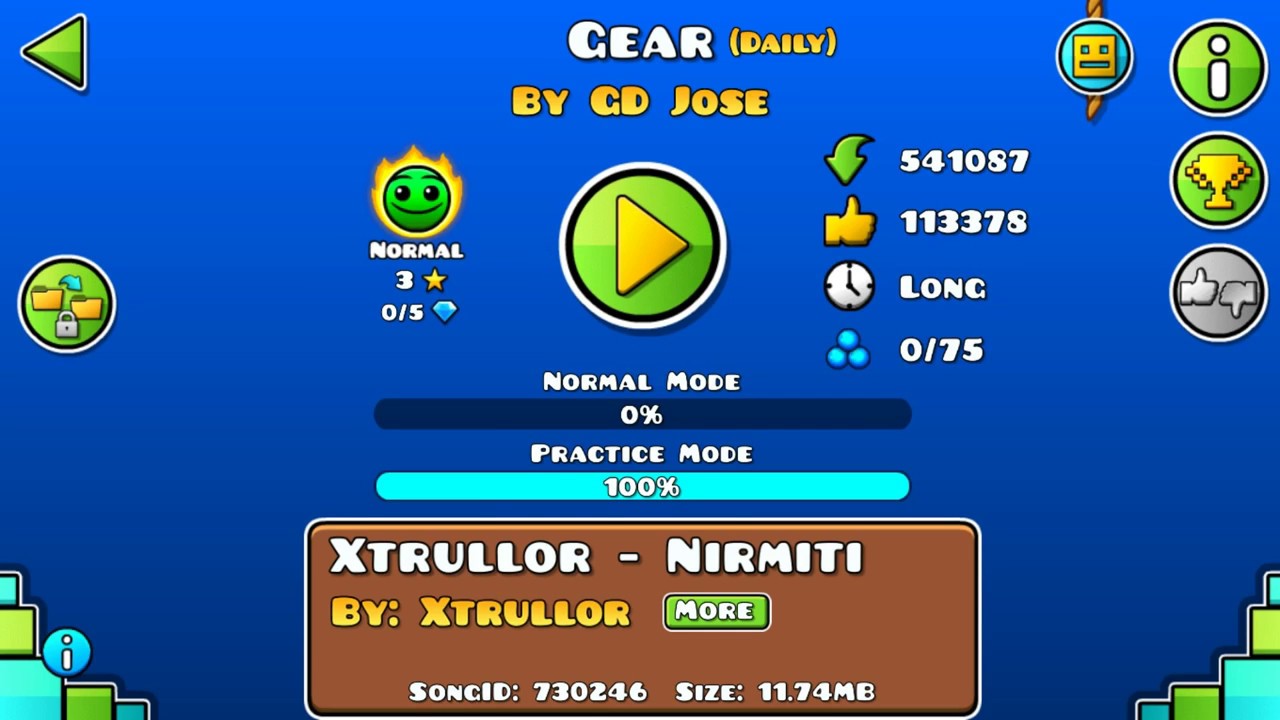 (daily level)Gear by GD Jose(normal)_GD - YouTube