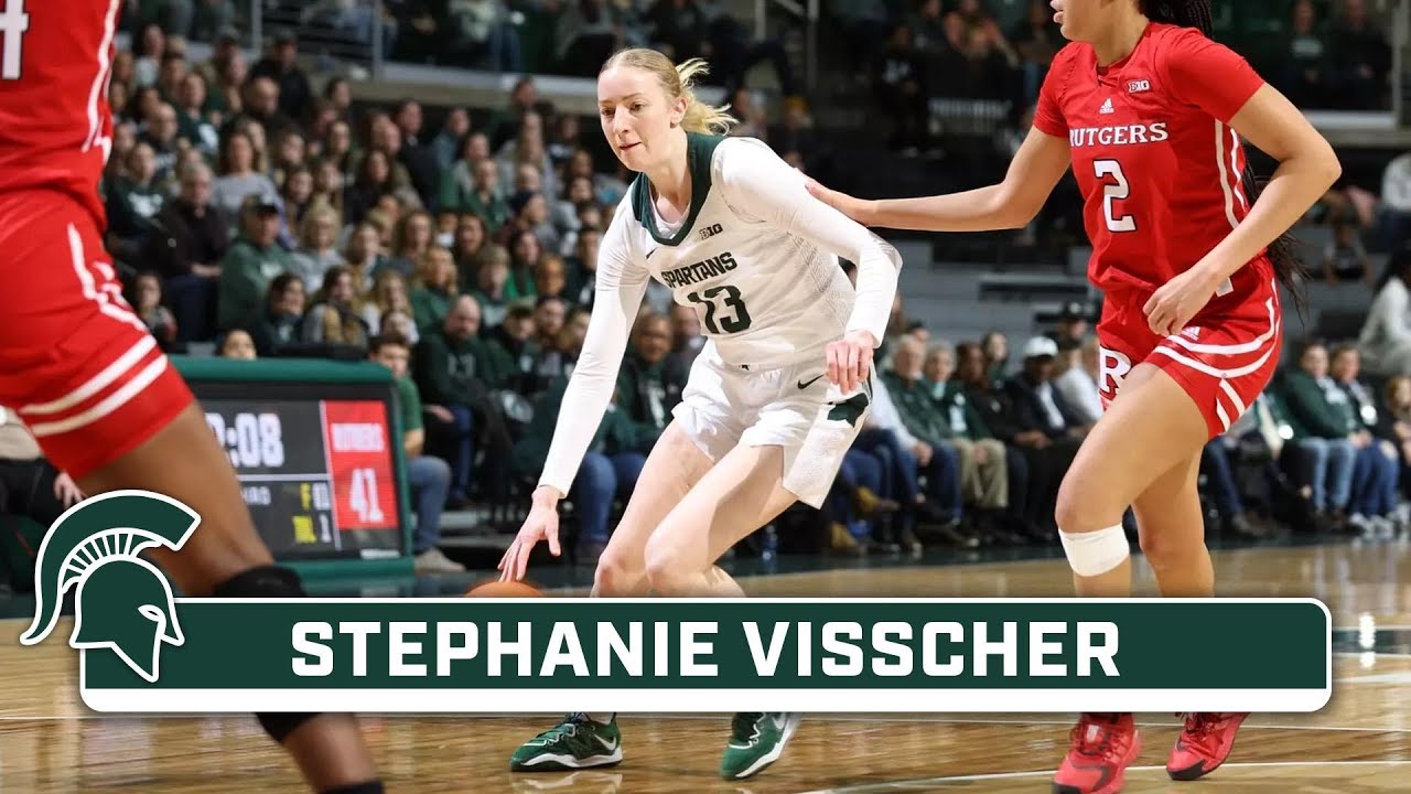 Senior Highlights: G Stephanie Visscher | Michigan State Woemn's ...