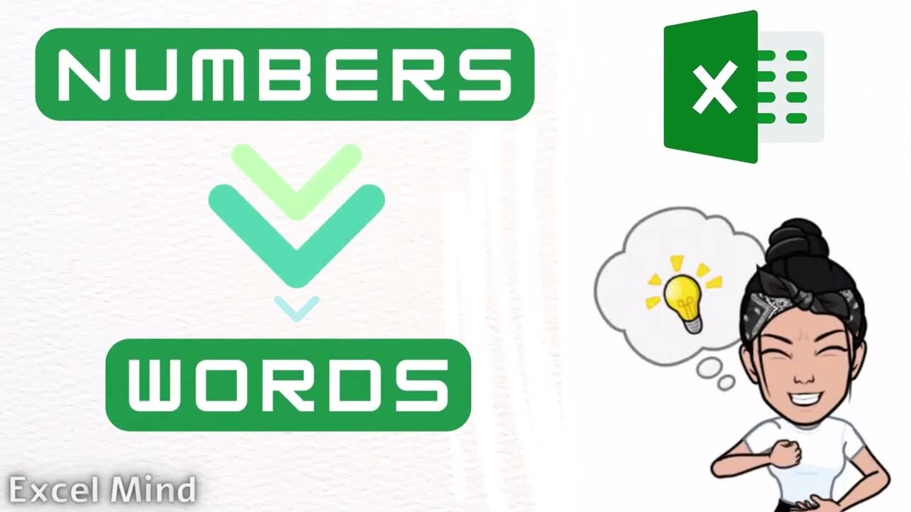 How To Convert Numbers To Words In Excel YouTube How To Convert Numbers To Words In Excel YouTube