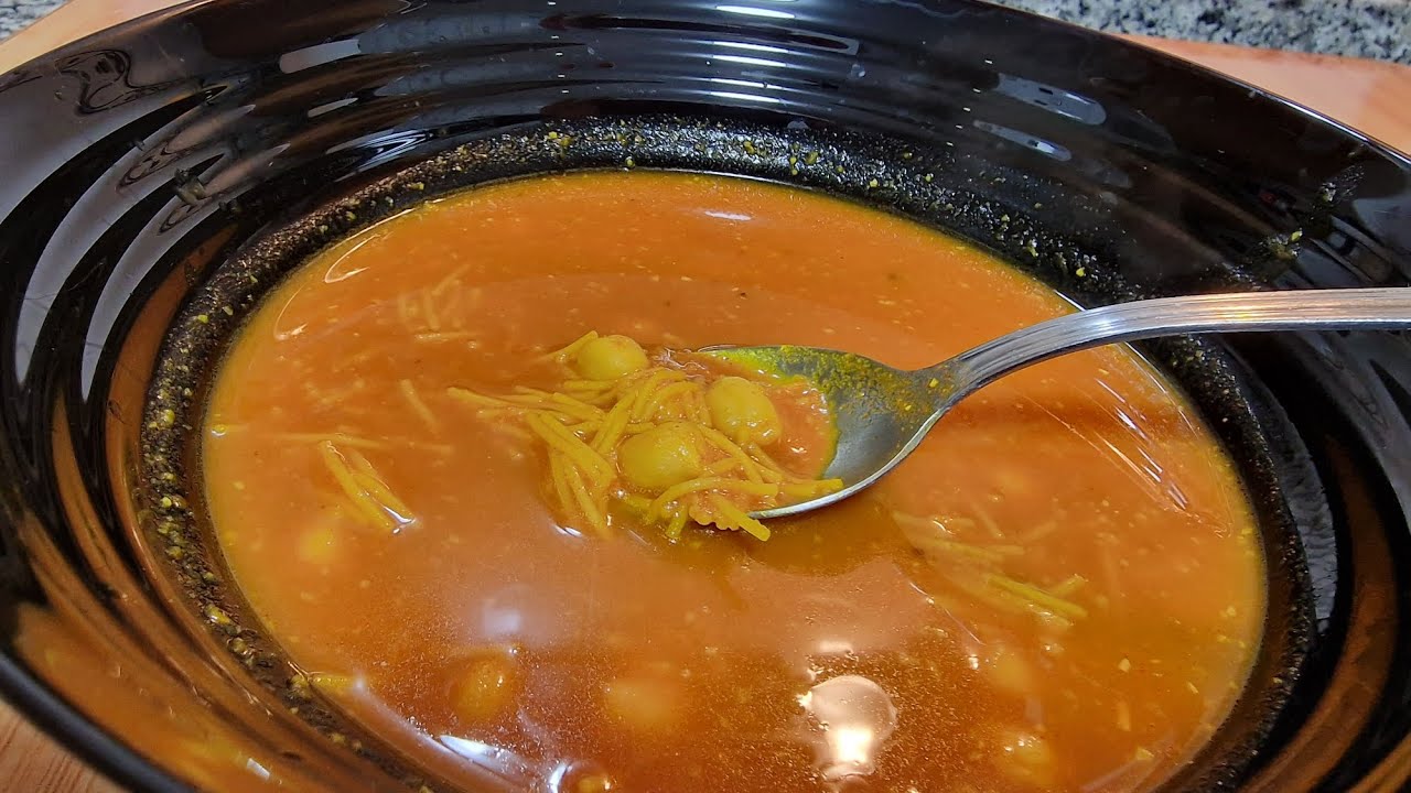 Sopa de Fideos en Airfryer - YouTube