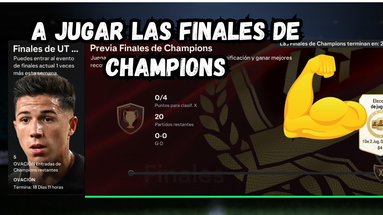 Vamos por las FINALES DE UT CHAMPIONS FC24 - YouTube