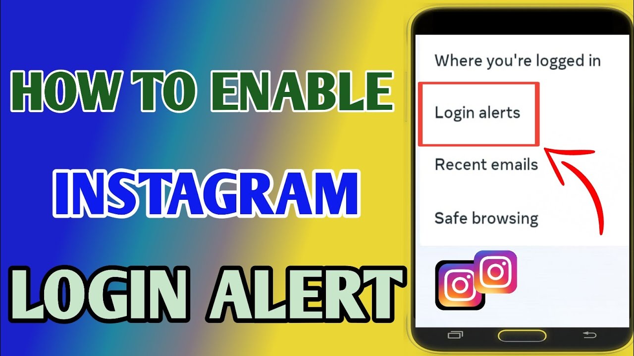 How To Enable Login Alert On Instagram // Instagram Login Alert - YouTube