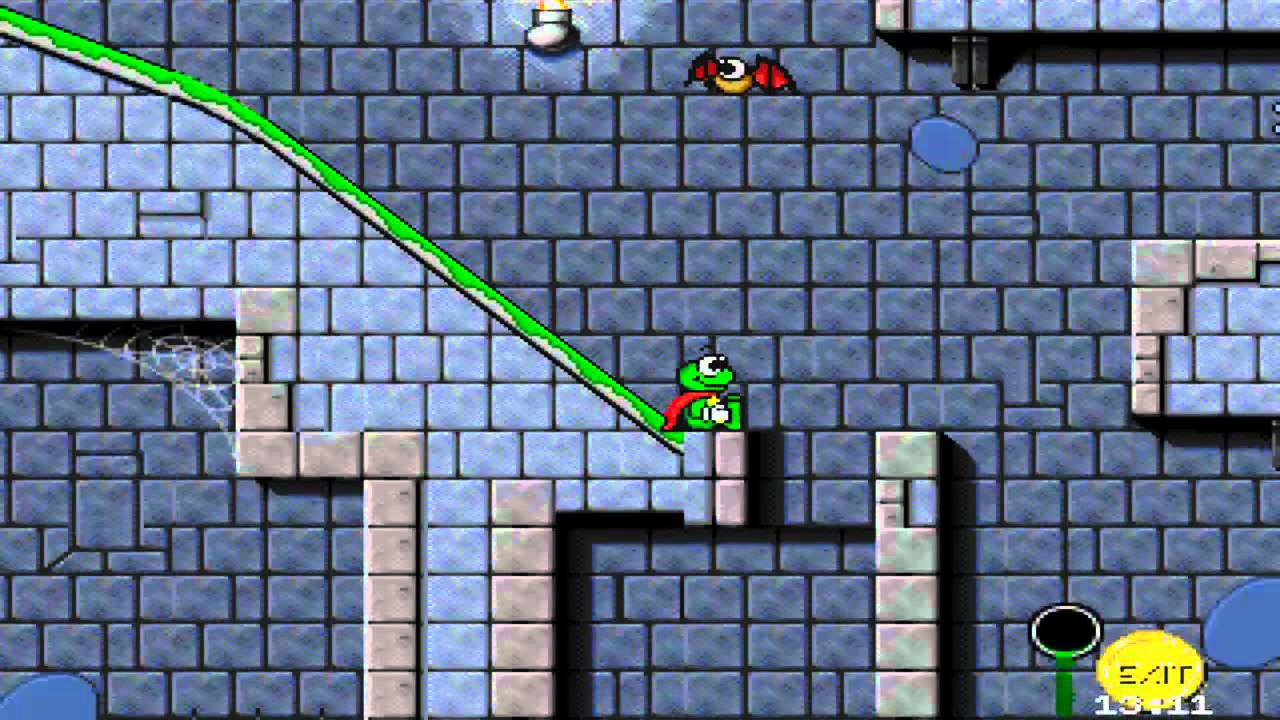 Superfrog (PC-DOS) - Stage 2-3 [HD] - YouTube