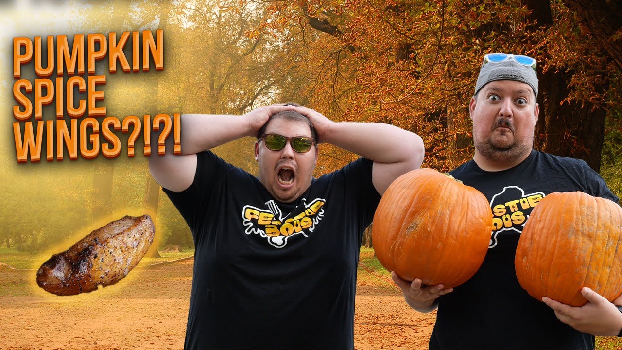 Pumpkin Grilled Wings....SLAP?!?!?! - YouTube
