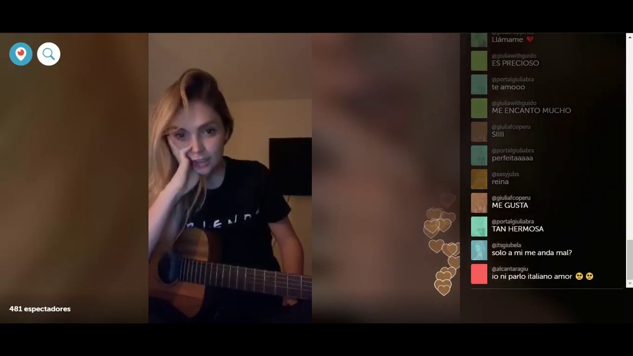 Directo Giulia Guerrini (25/04/2020) - YouTube
