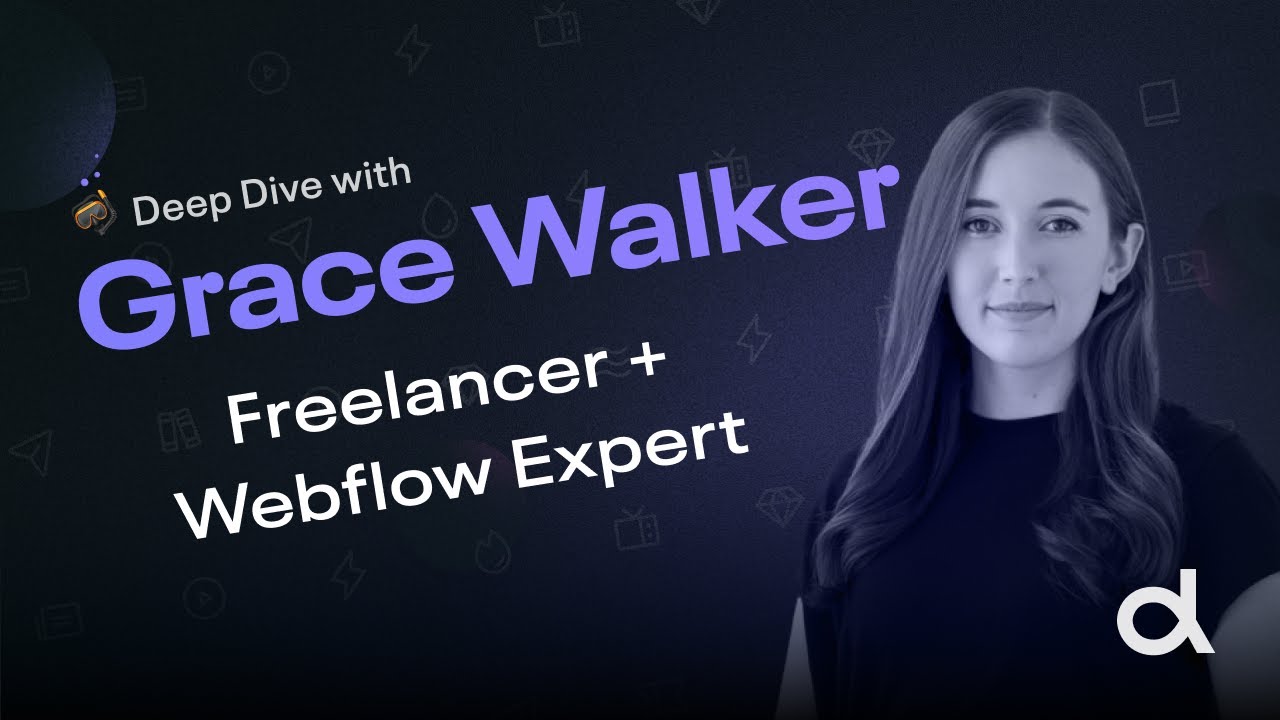 Grace Walker - How to survive your first year as a freelance designer (Dive Club Ep. 16) - YouTube